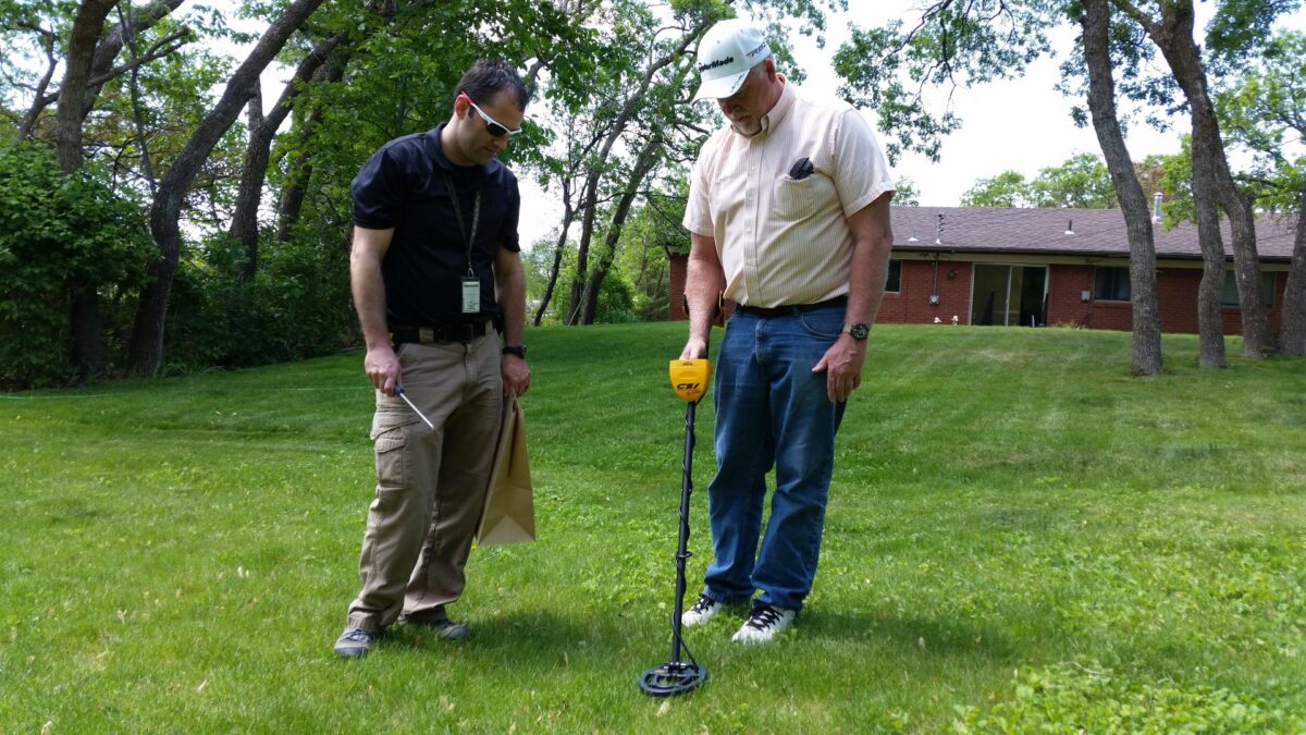 Northern Utah CSI units learn how to uses metal detectors | News ...